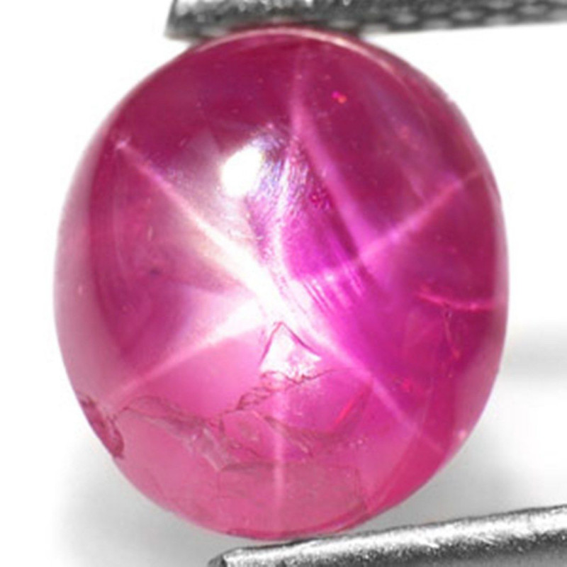 Burma Star Ruby, 2.17 Carats, Purplish Red Oval