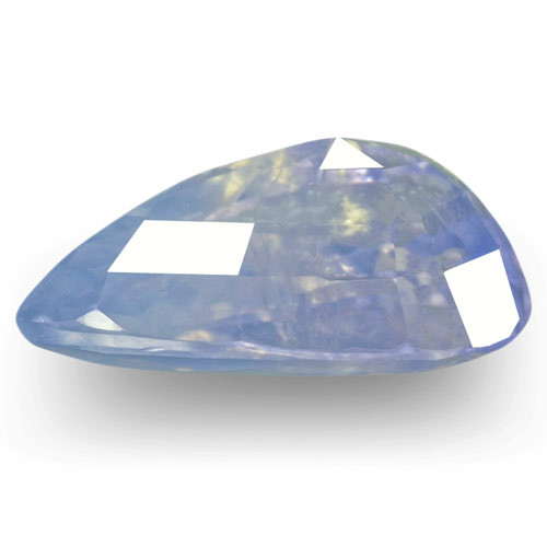 GIA & IGI Certified Kashmir Blue Sapphire, 4.73 Carats, Velvety Pastel Blue