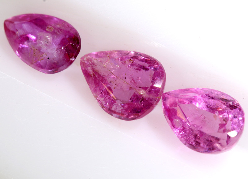 1.19 CTS NATURAL RUBY FACETED STONE PARCEL PG-3200