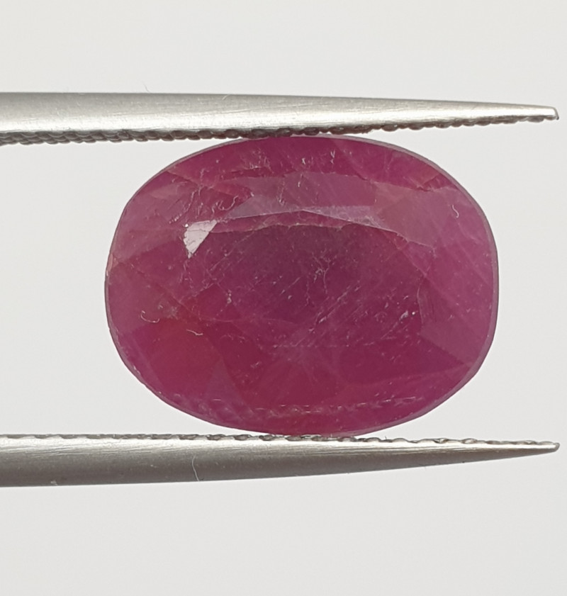 7.5ct Ruby Oval 12.9x10.5mm(SKU 139)