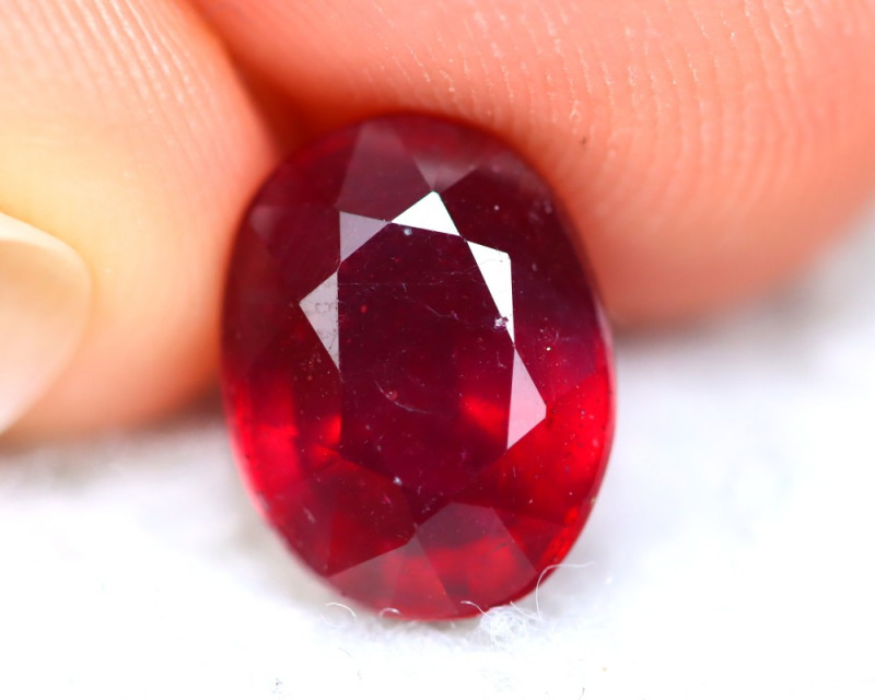 Ruby 3.89Ct Madagascar Blood Red Ruby E0726