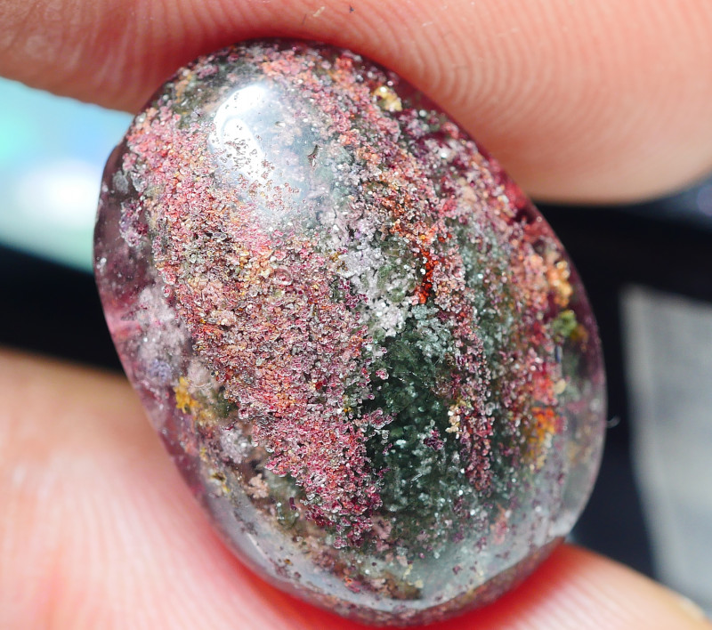 18.290CRT BAEUTIFULL CRYSTAL PANTOM QUARTZ