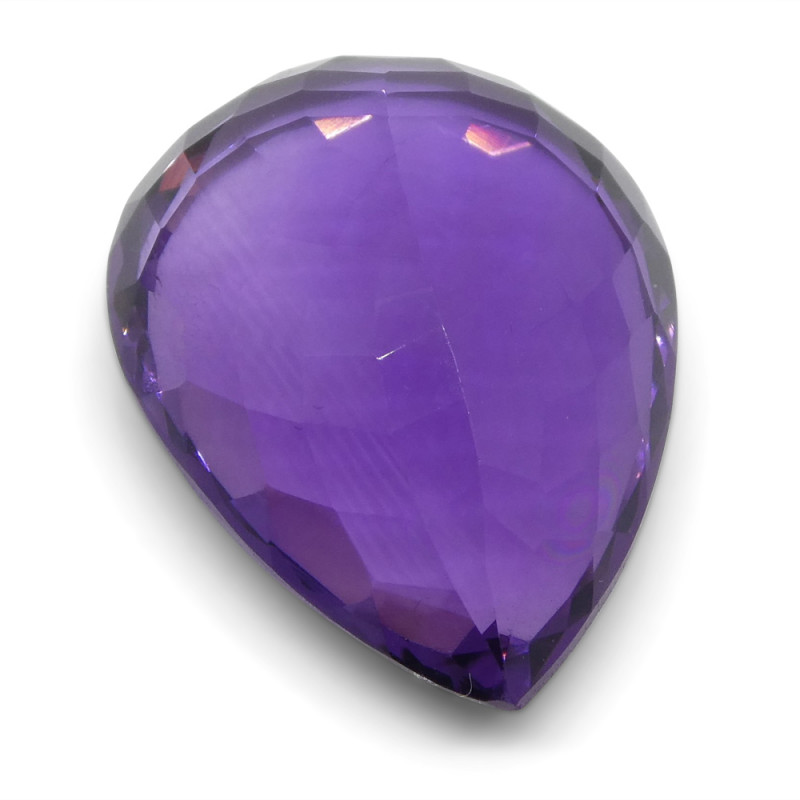 15.61 ct Pear Amethyst