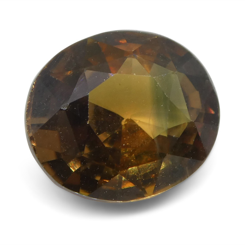 2.63ct Oval Peach Sapphire