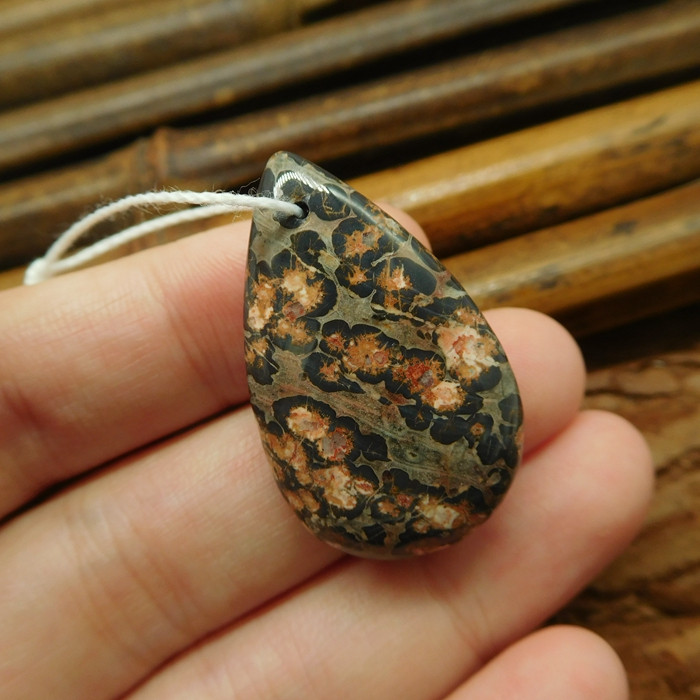 Materials Leopard Skin Jasper Speckled Cabochon Natural for Jewelry ...