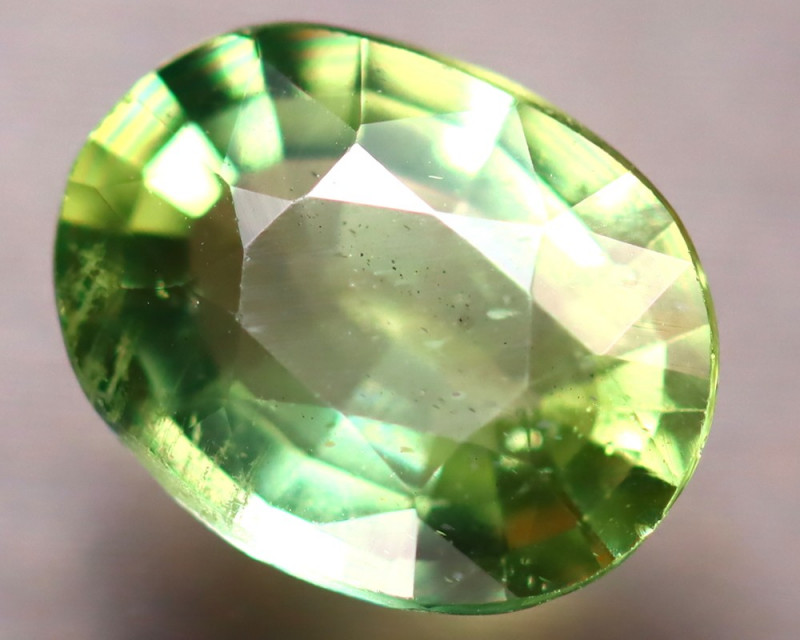 Apatite 1.74Ct Natural Green Color Apatite E1601/B44
