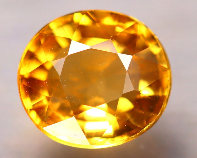 Tourmaline 1.60Ct Natural Golden Yellow Tourmaline E1305/B48