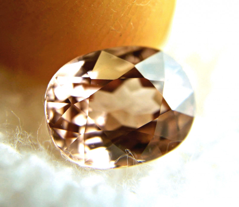 CERTIFIED - 4.78 Carat Pink Southeast Asian Zircon - Gorgeous