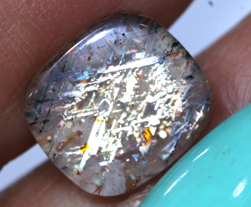 3.60CTS RAINBOW LATTICE SUNSTONE PG-3602 PRECIOUSGEMS