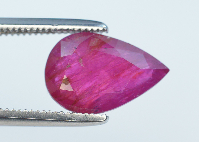 Natural 3.03 Ct Ruby Gemstone from Tajikistan- SKU-3