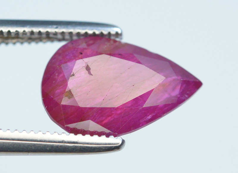 Natural 3.03 Ct Ruby Gemstone from Tajikistan- SKU-3