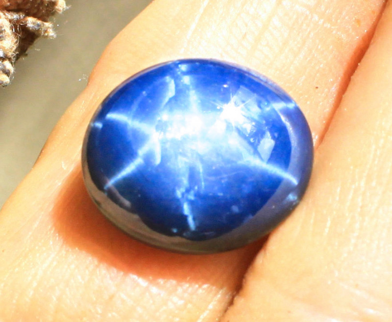 17.42 Carat Blue Star Sapphire - Gorgeous
