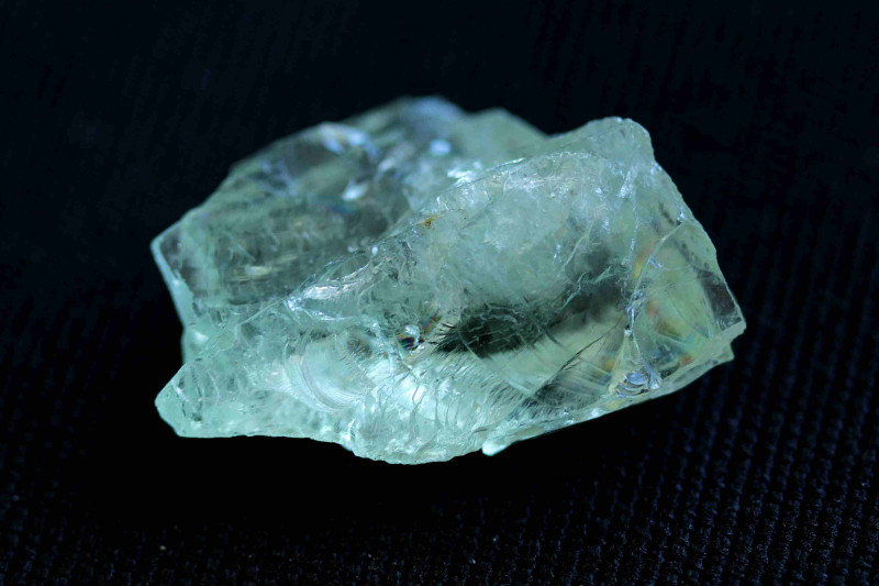 30.87cts Green Beryl fac grade no heat Madagascar
