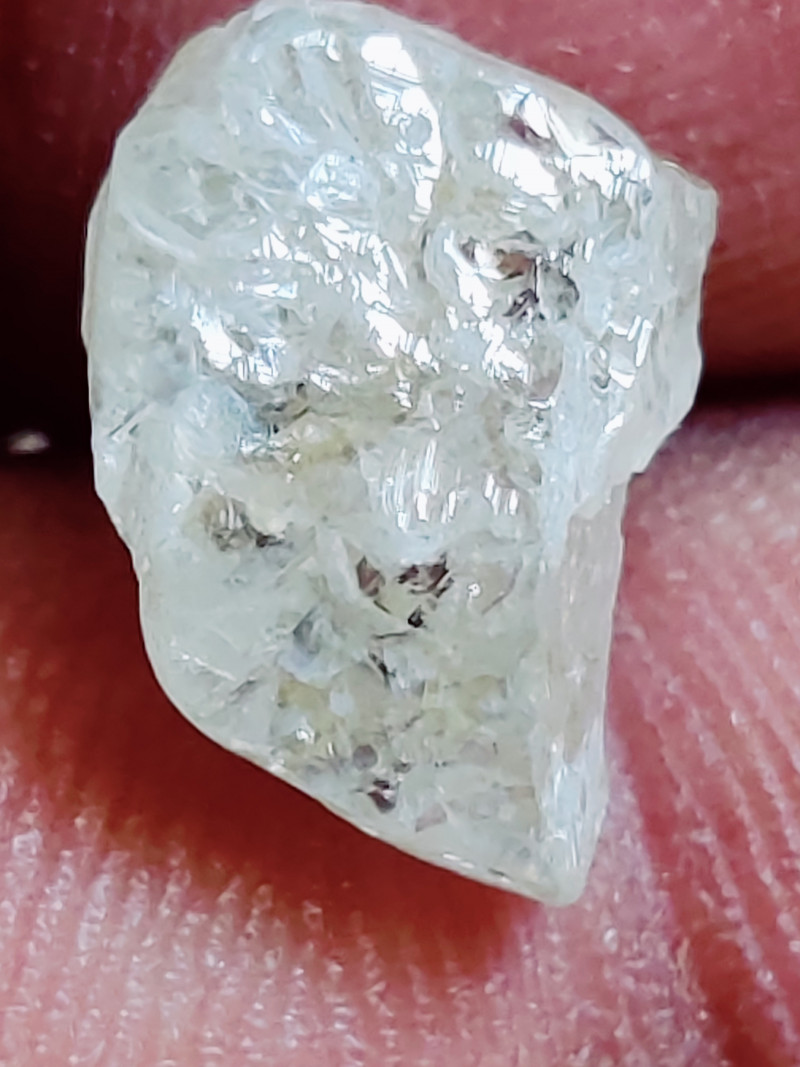 Natural australian white colour diamond rough, 6.50 ctw 1 pcs