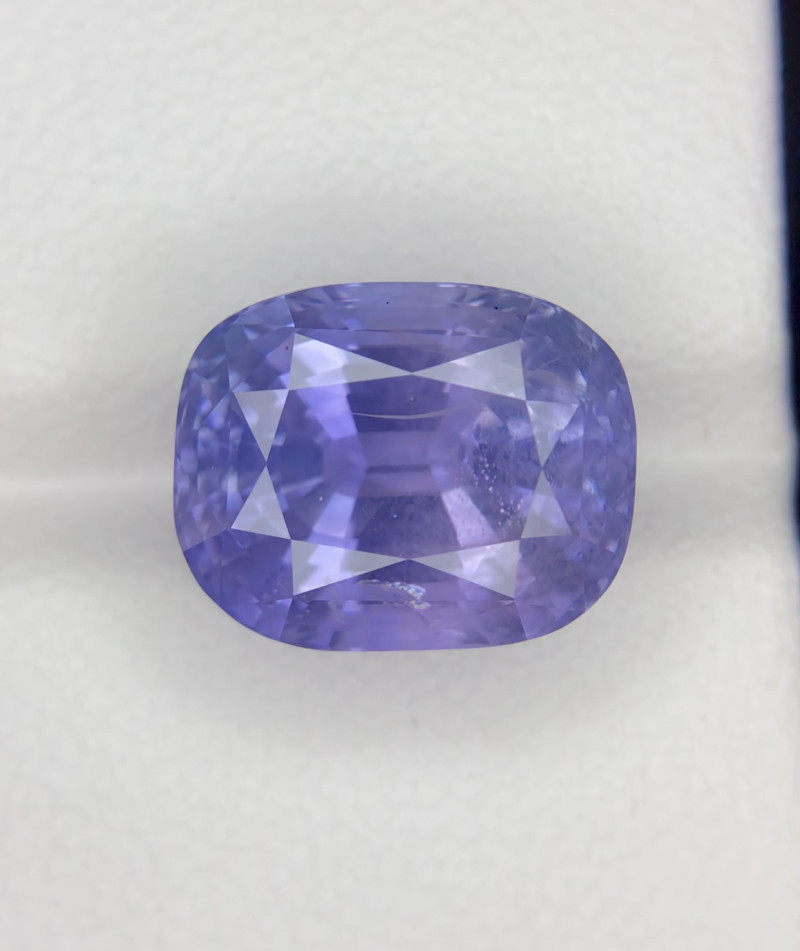 LOTUS GOLD~ 9.96 CT Violet color Natural Sapphire ~ SIRILANKA