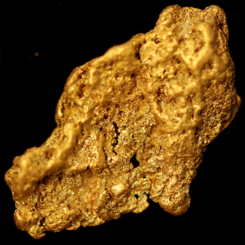 1.287 Grams Environmental Friendly Reef Gold Nugget from Clermont Australia