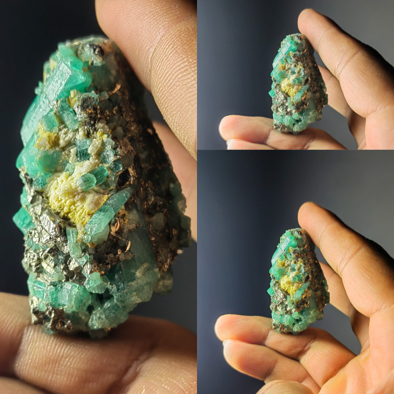 -UNTREATED- Collector's grade Colombian chivor Emerald specimen 171.88CT