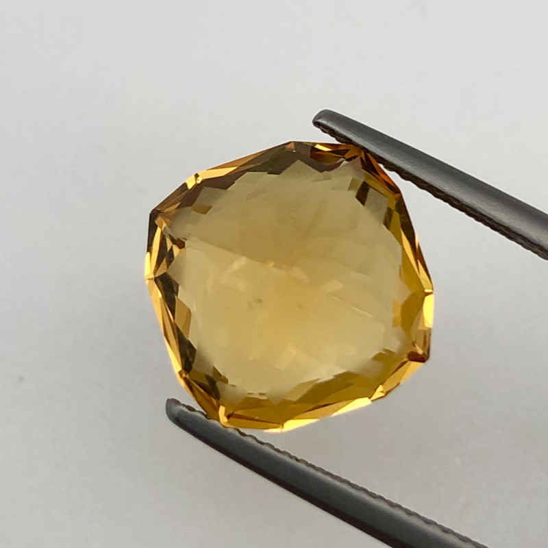 CUSTOM CUT CITRINE 7.40 cts