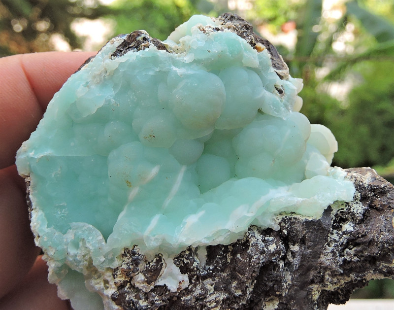 151.50g BLUE SMITHSONITE SPECIMEN FROM THE ANCIENT LAVRIO MINES IN GREECE