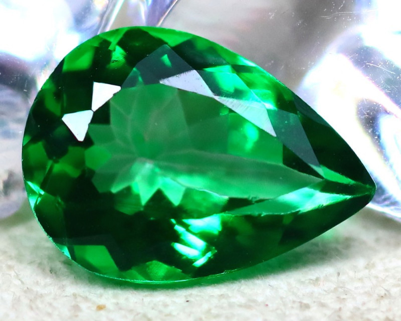 Beryl 3.22Ct Natural Vivid Green Color Beryl D2703/A61