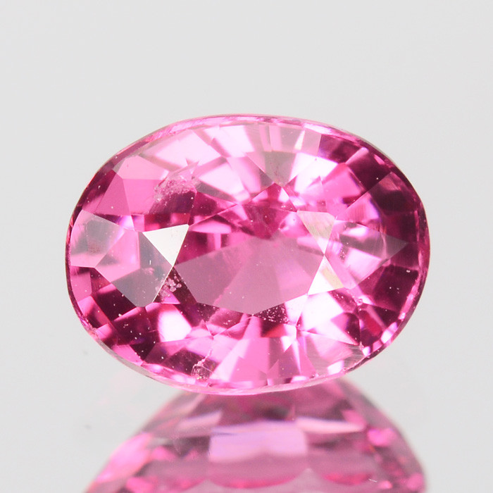 ~HOT PINK~ 1.05 Cts Natural Mahenge Spinel Oval Tanzania