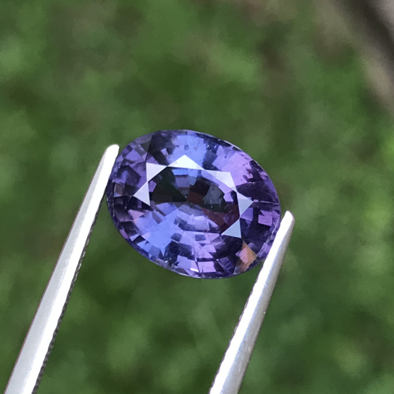4.84 CRT SPINEL RAREST BI COLOR LAVENDER 100% NATURAL UNHEATED SRI LANKA