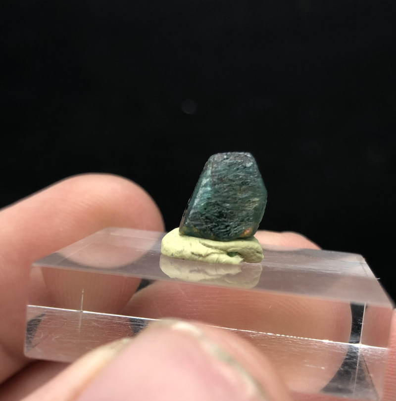 Wow Very Beautiful Rare Greenish Blue Lazulite Crystal For Collection