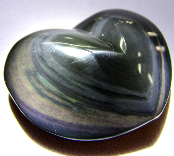 MEXICAN CHATOYANT OBSIDIAN 54.65 CARATS RT 606
