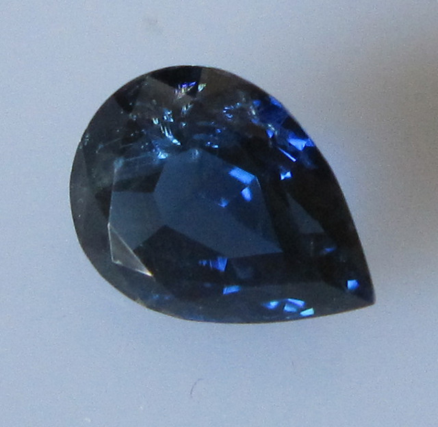 2.12cts Natural Australian Blue Pear Shape Sapphire