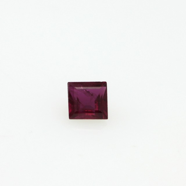 0.29cts Natural Ruby Square Cut
