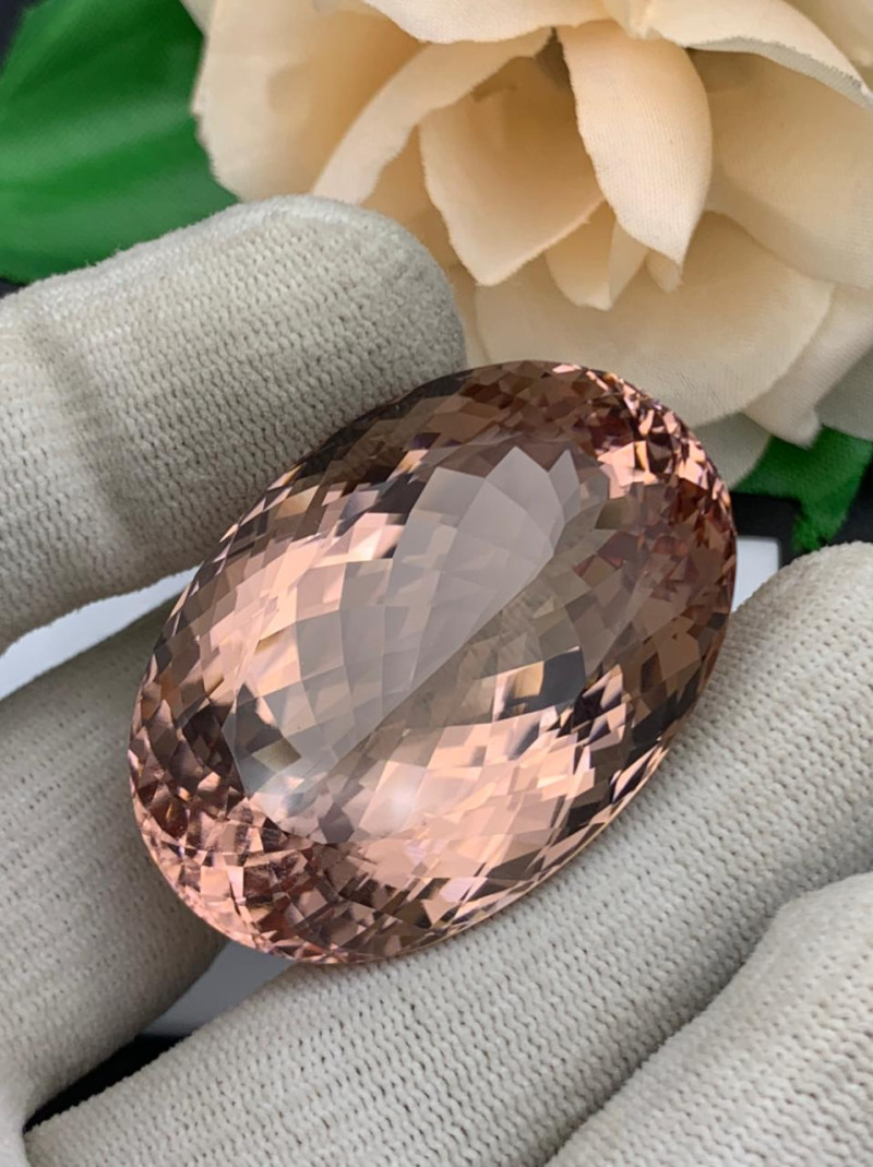 188.35 Ct Extremely Rare Morganite $65000.00