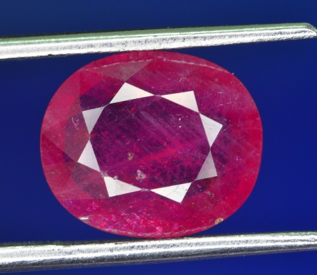 4.85 CT NATURAL AFRICAN RUBY GEMSTONE-SKU - 15