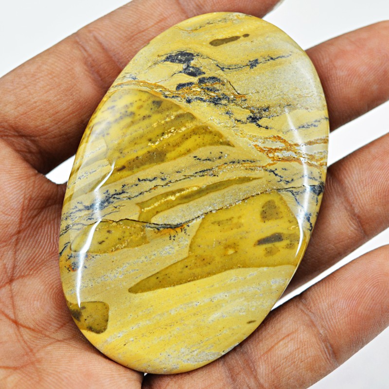 Genuine 190.00 Cts Untreated Desert Jasper Cab