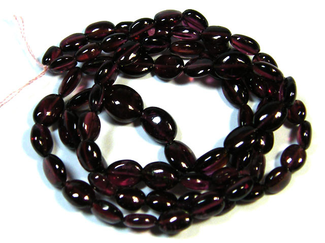 BEAUTIFUL RUBYLITE BEADS 111 CTS SGS 173