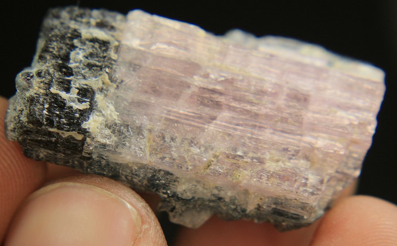 Very Very Rare Vorobyevite (Rosterite) Combine With Bi Color Tourmaline Fro