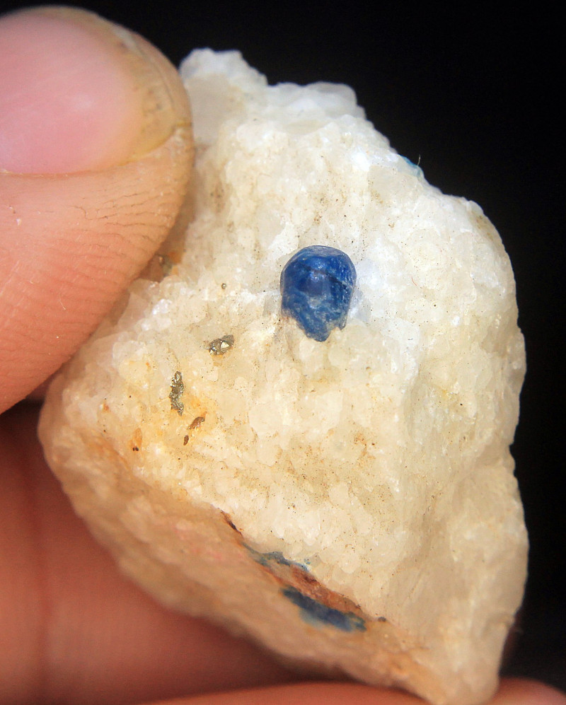 Very Rare Natural Hauyne Specimen From Afghanistan