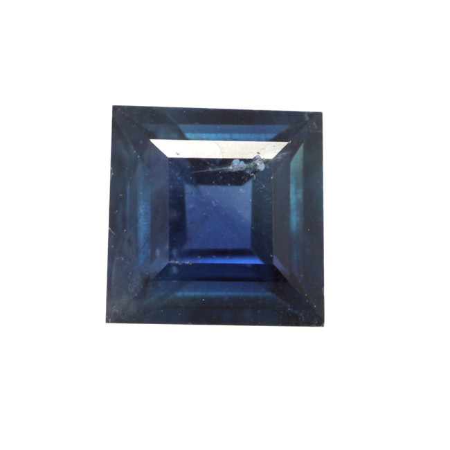 0.40cts Natural Australian Blue Sapphire Square Shape