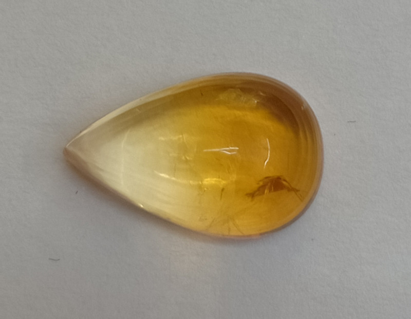 FREE SHIPPING 12x8mm Citrine Cabochon Loose Natural UnTreated VAF149