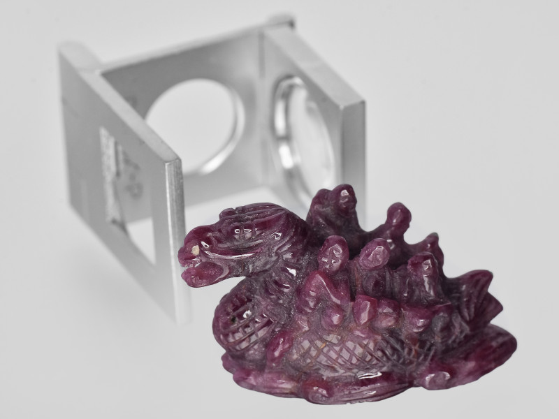 Ruby, 89.45ct - Mined in India | Certified by GII