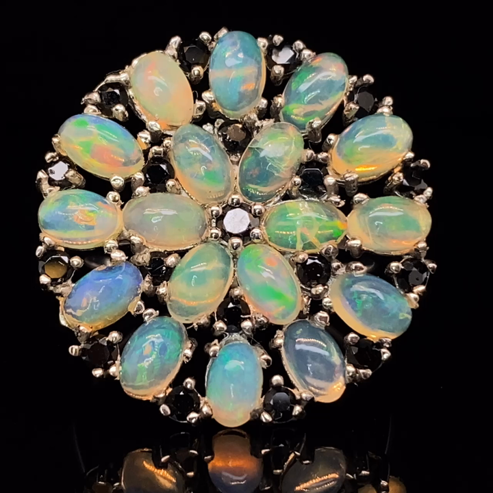 3CT 925 SIZE 7.5 NATURAL RAW OPAL RAINBOW - munimoro.gob.pe