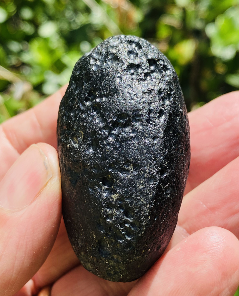 425Cts Black Tektite from Indochina type C -One of
