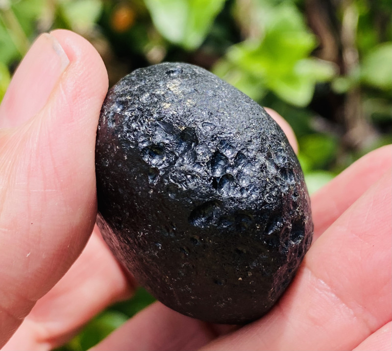 425Cts Black Tektite from Indochina type C -One of