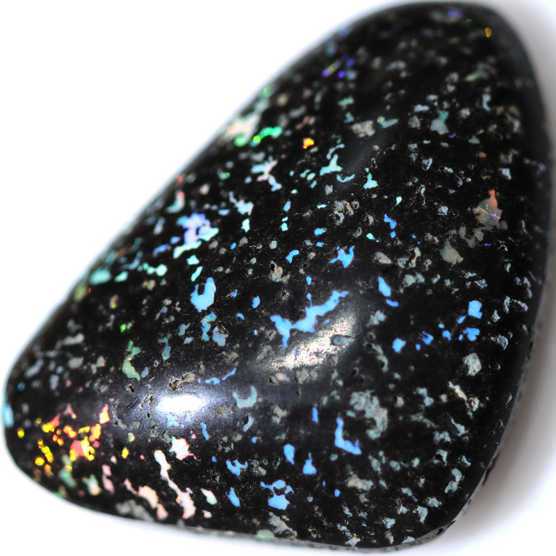 A GRADE SPARKLING LEOPARD OPAL FROM MEXICO 26 CTS