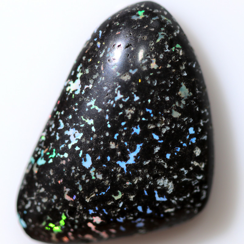 A GRADE SPARKLING LEOPARD OPAL FROM MEXICO 26 CTS