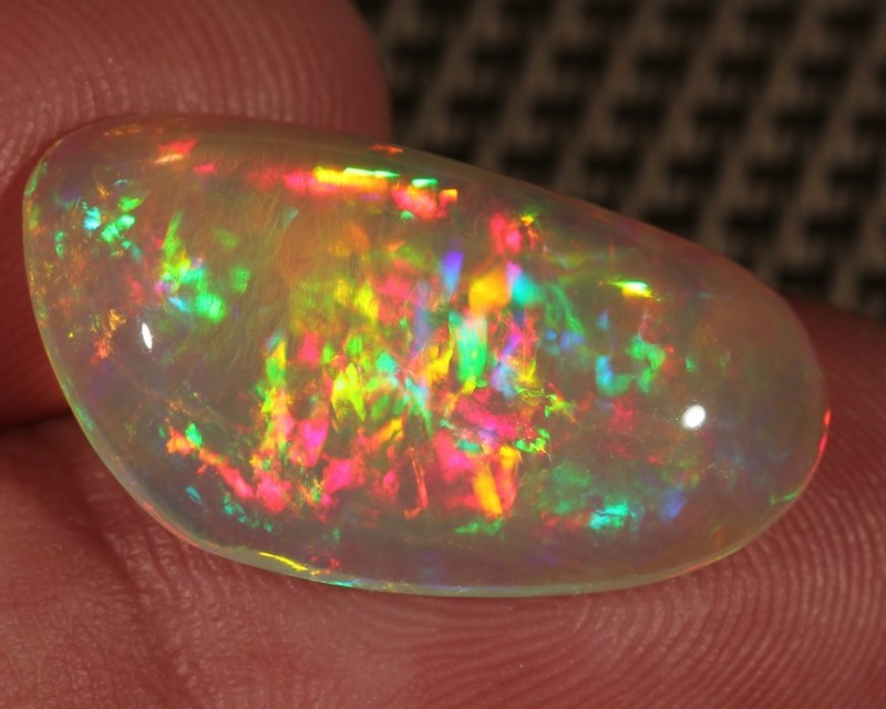 9.27CT~BRILLIANT 5/5 WELO OPAL CAB~UNIQUE PATTERN